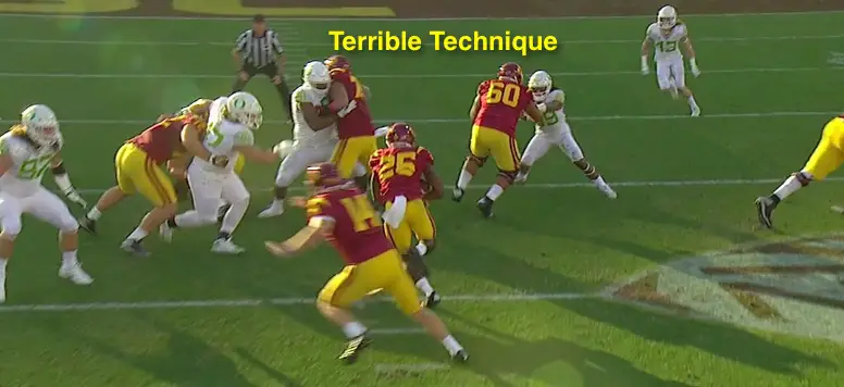 Linebacker Technique Analysis: Taking on the Blocks | FishDuck